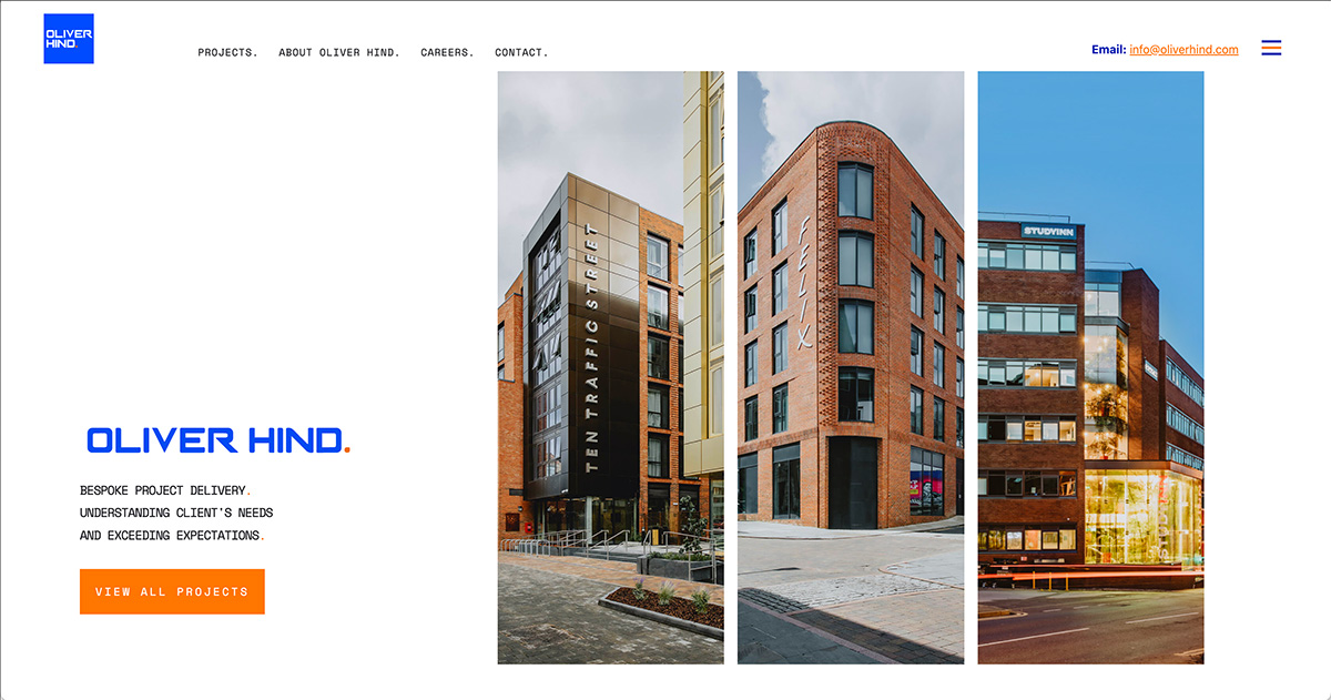 About Us | The Oliver Hind Group - Nottingham Construction Experts