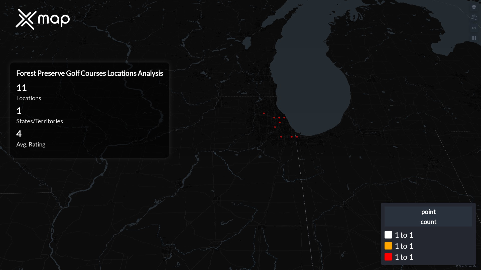 How many Forest Preserve Golf Courses are there in the United States of ...