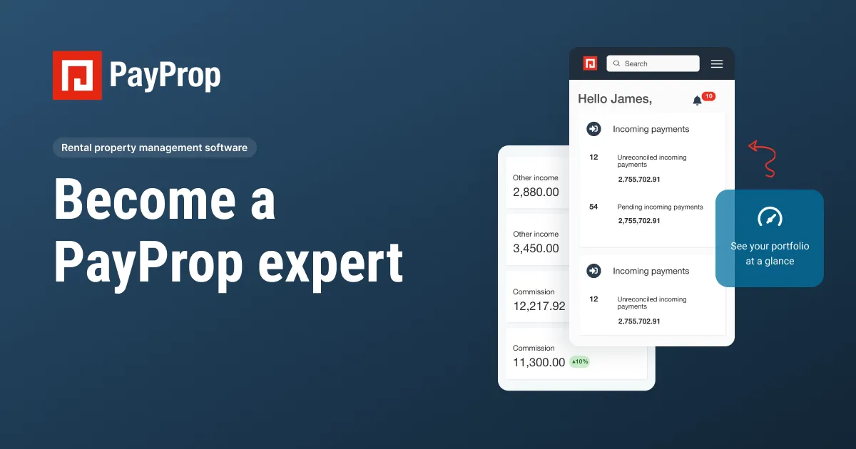 PayProp United Kingdom training sessions