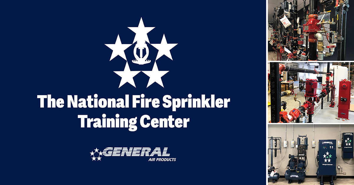 The National Fire Sprinkler Training Center at General Air Products
