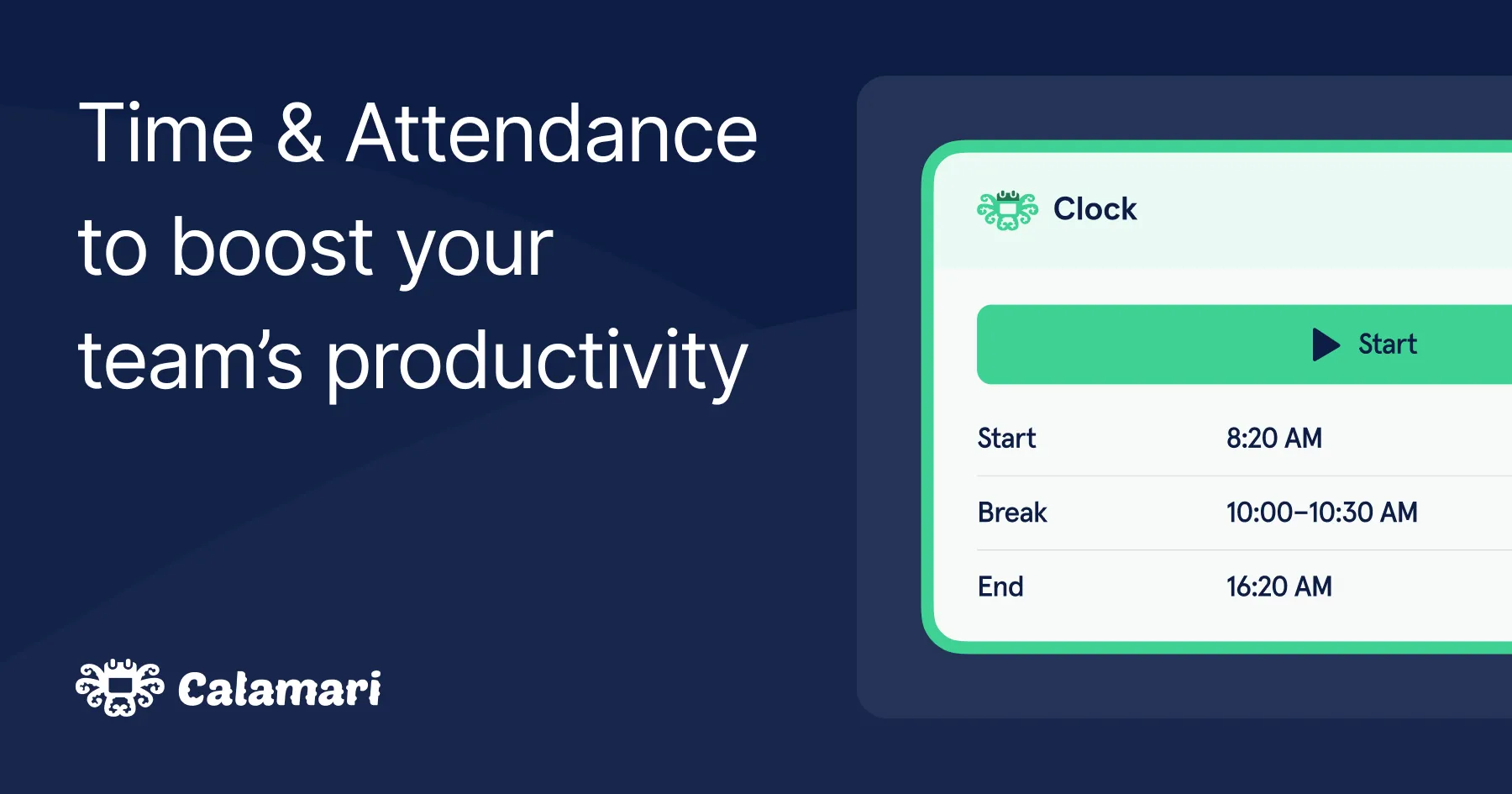 Attendance Management System & Clock In/Out Software | Calamari