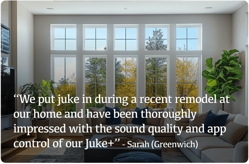 Juke Audio | Whole Home Audio System | Multi-Room Streaming Amplifier