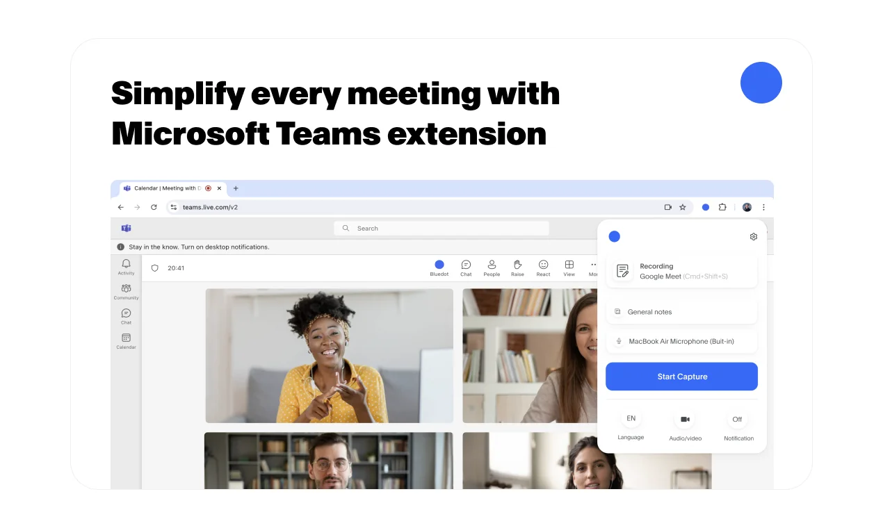 Microsoft Teams Extension