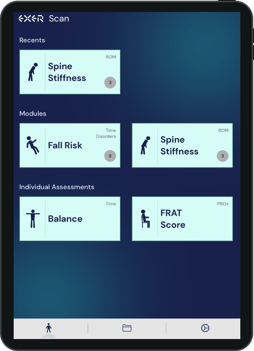 Exer Health App - At-home patient recovery