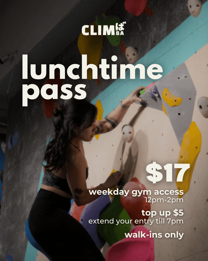 Bouldering Gym in Singapore’s CBD | Climba