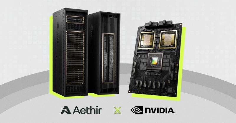 Aethir Leads the Way by Onboarding GB200s NVL72 and B200s