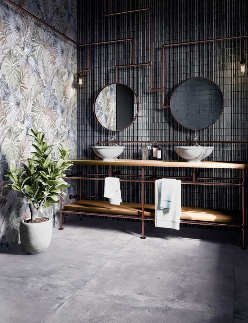 Blu Notte Deco | ELM Surfaces | Porcelain, Ceramic, Wood, and a World More