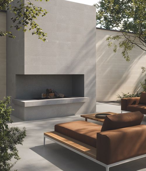 Large Groove Grey | ELM Surfaces | Porcelain, Ceramic, Wood, and a ...