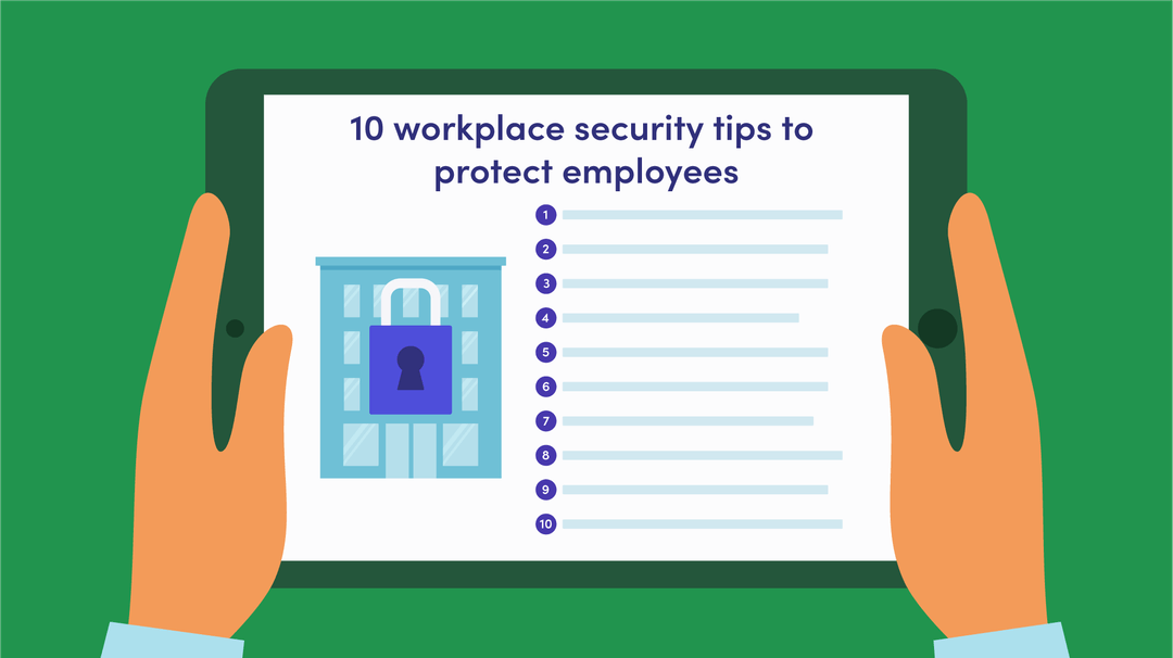 10 workplace security tips to protect employees | Envoy