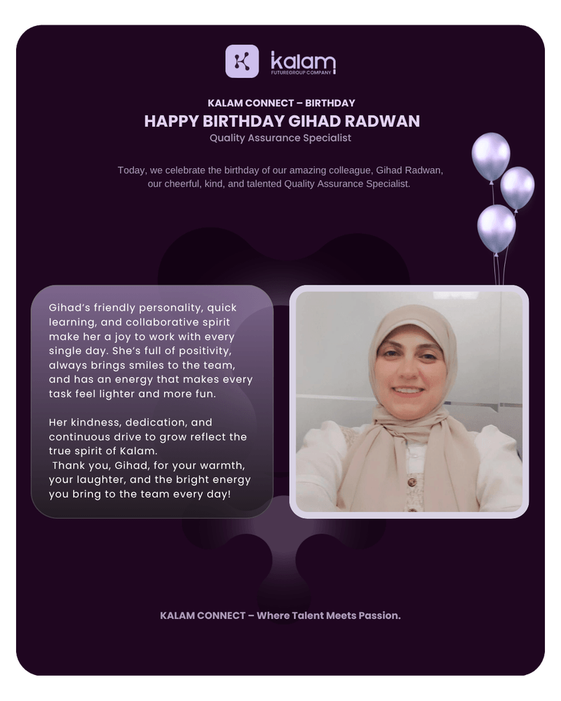 Kalam - Happy Birthday Gihad Radwan