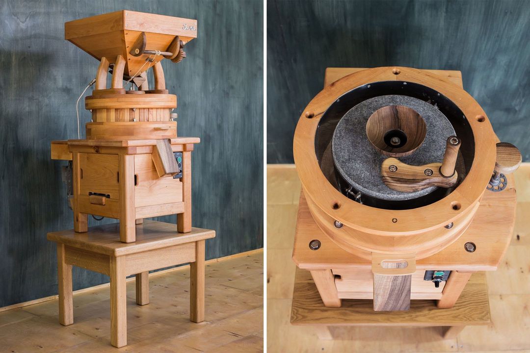 Home hand-mill H15 - The Miller - High-quality stone mills for business ...