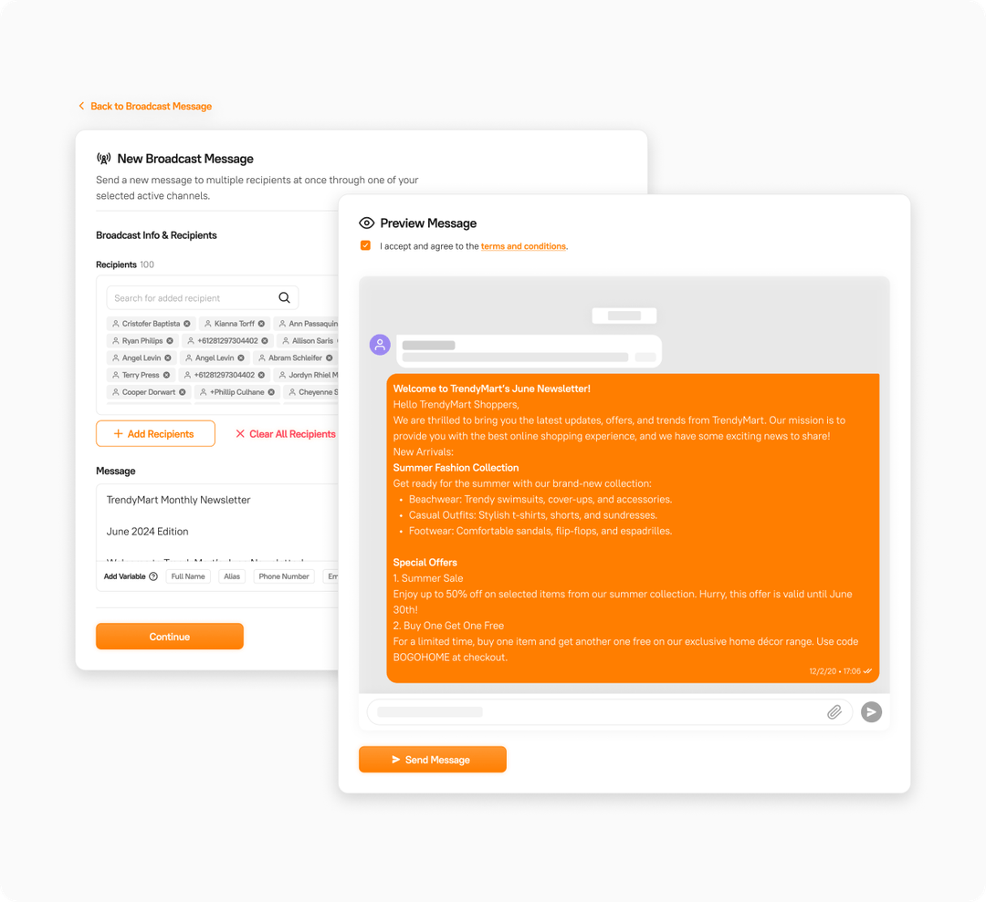 OneTalk: Omnichannel Social Chat Marketing Platform