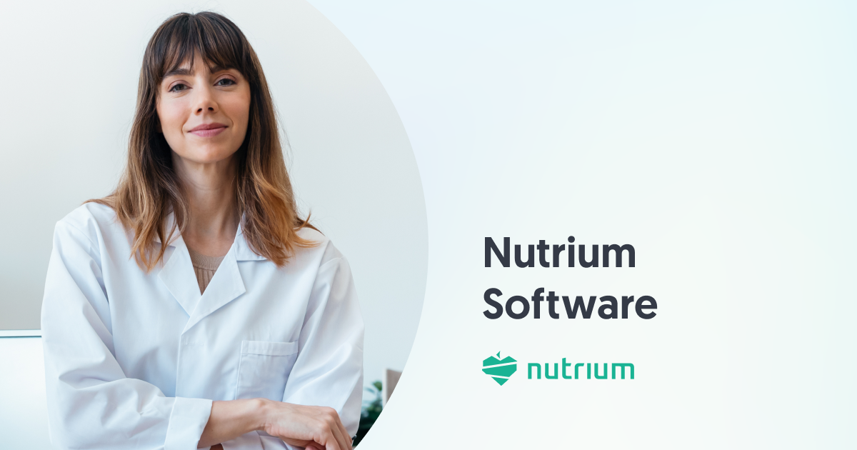 Nutrium | The World's #1 Nutrition Software