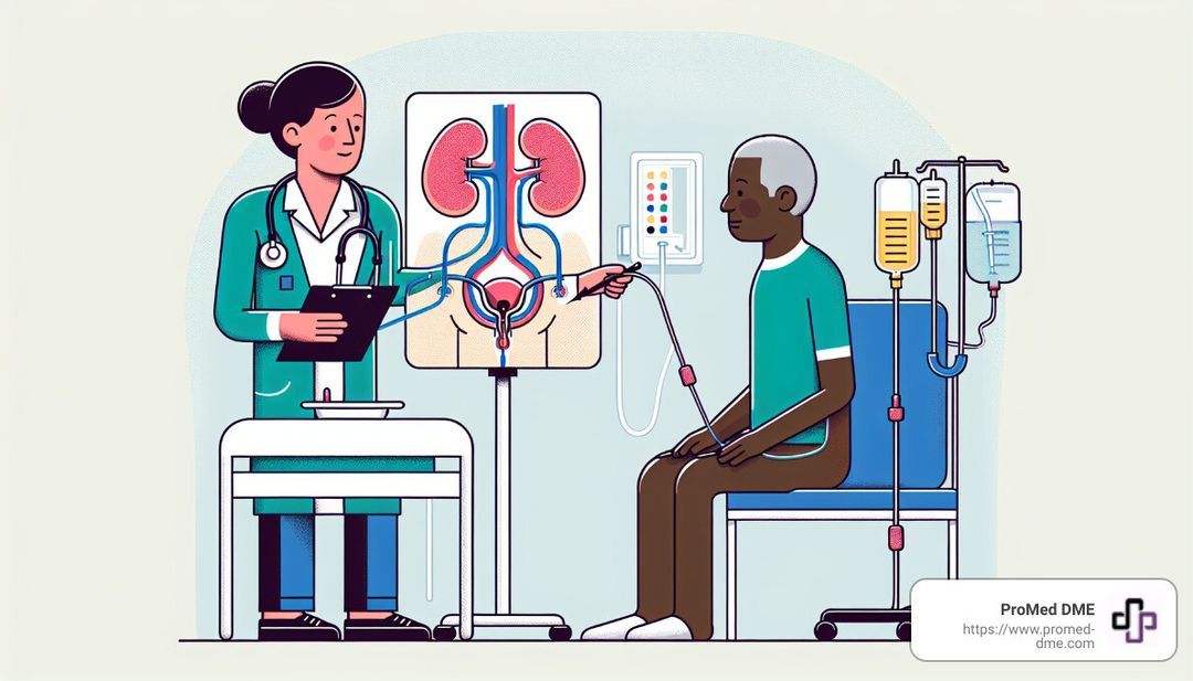 How to Properly Insert a Catheter Into the Bladder