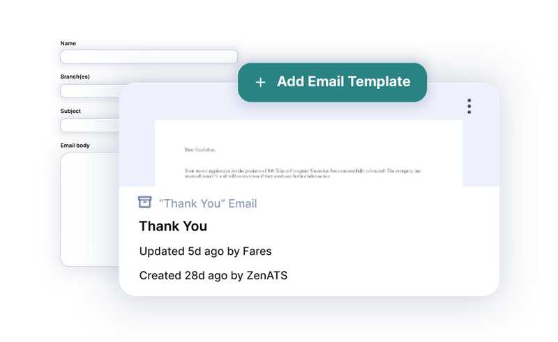 Applicant Tracking System (ZenATS) | ZenHR