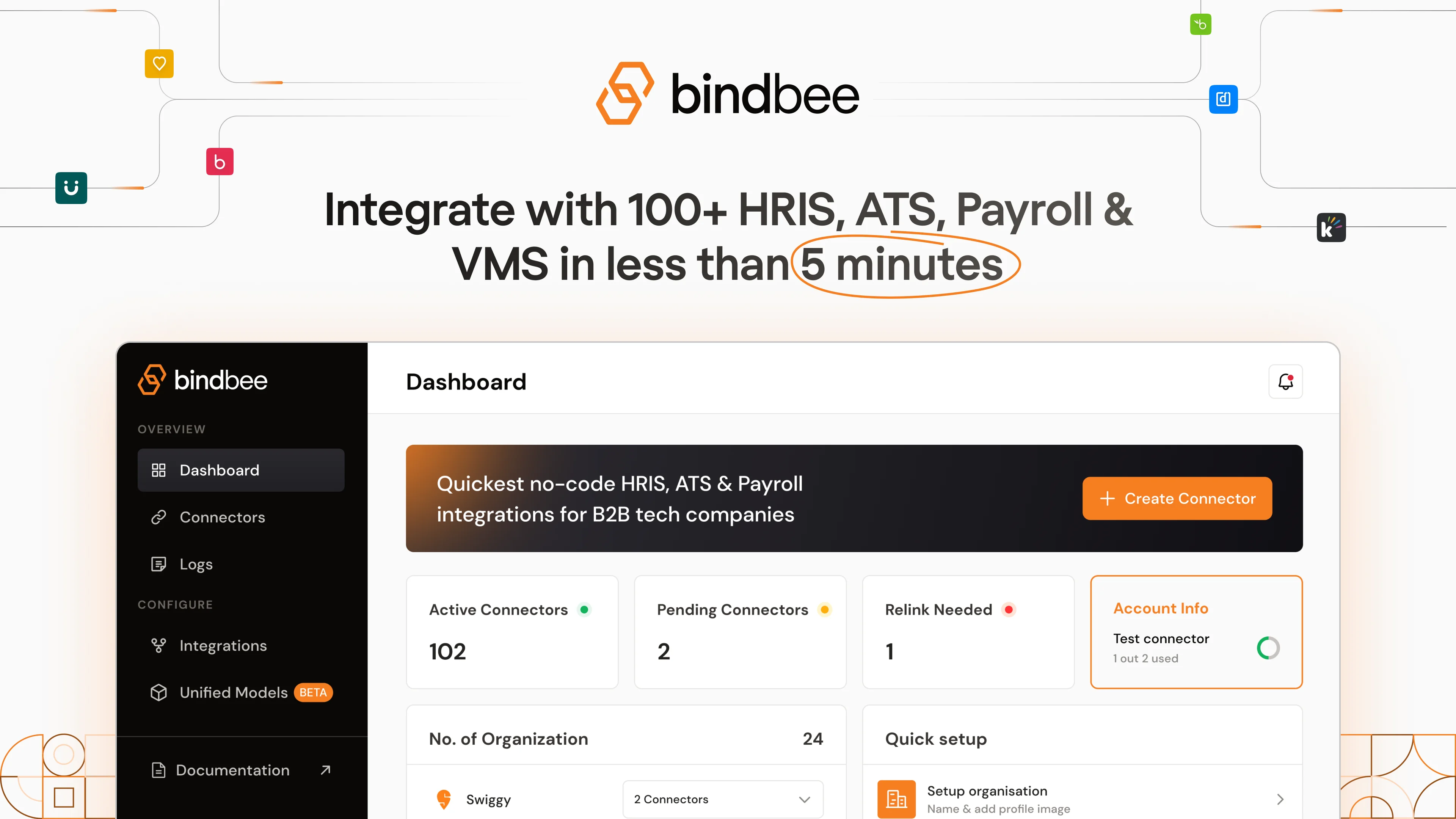Bindbee | Unified API for all HRIS, ATS and Payroll Integrations