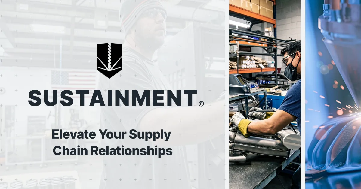 The Supplier Relationship Platform for Manufacturers | Sustainment