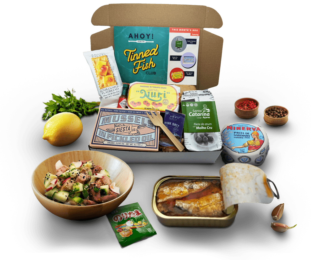 Tinned Fish Club: Gourmet Tinned Fish & Canned Seafood Subscription Box