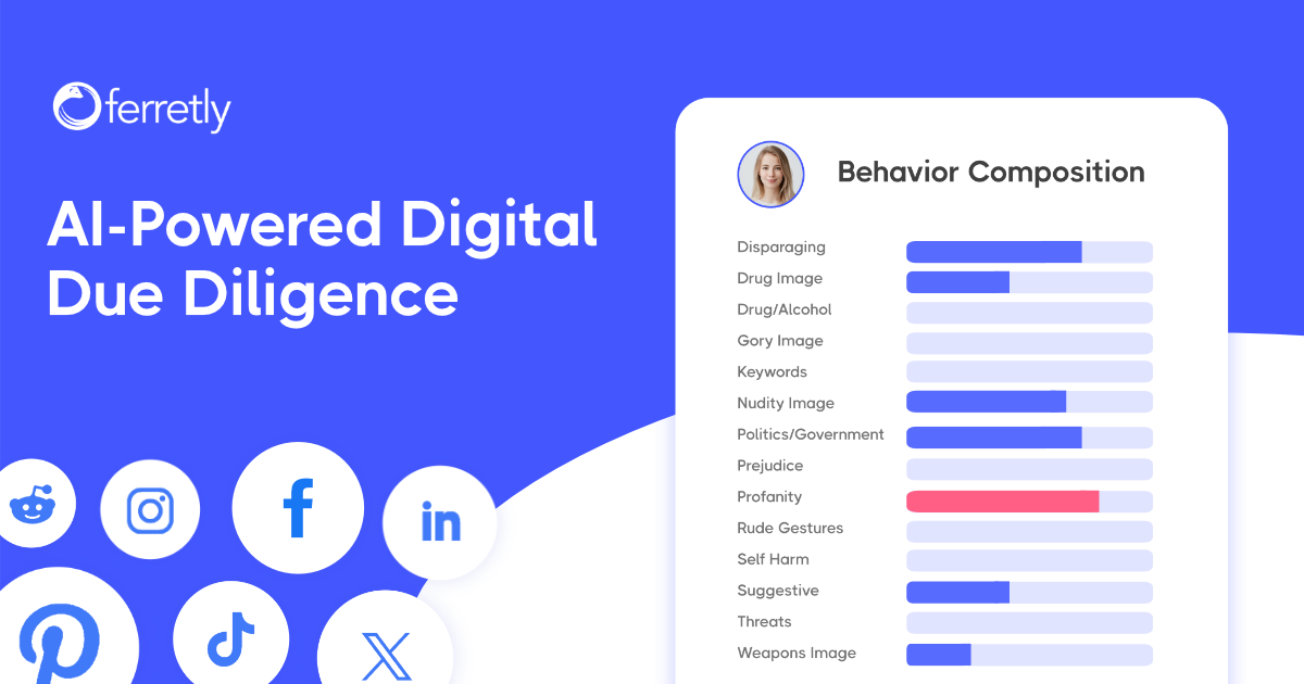 Home - Ferretly - AI-powered social media screening