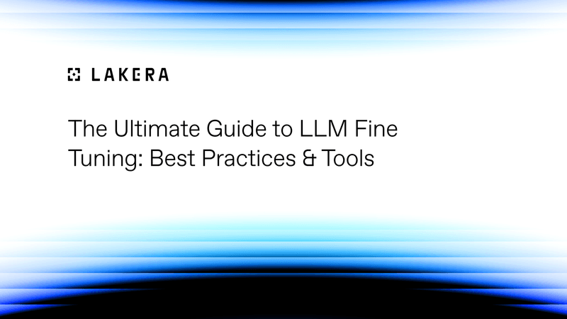 The Ultimate Guide to LLM Fine Tuning: Best Practices & Tools | Lakera ...