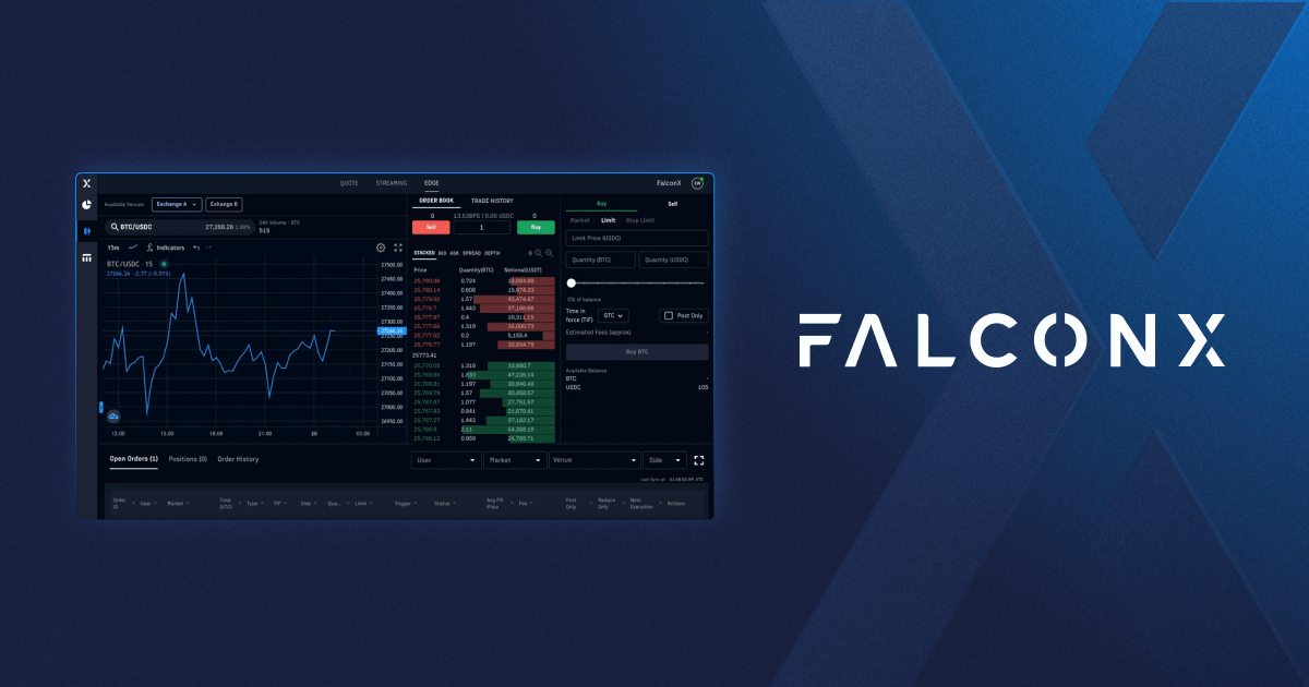 About FalconX | Institutional Crypto Prime Brokerage