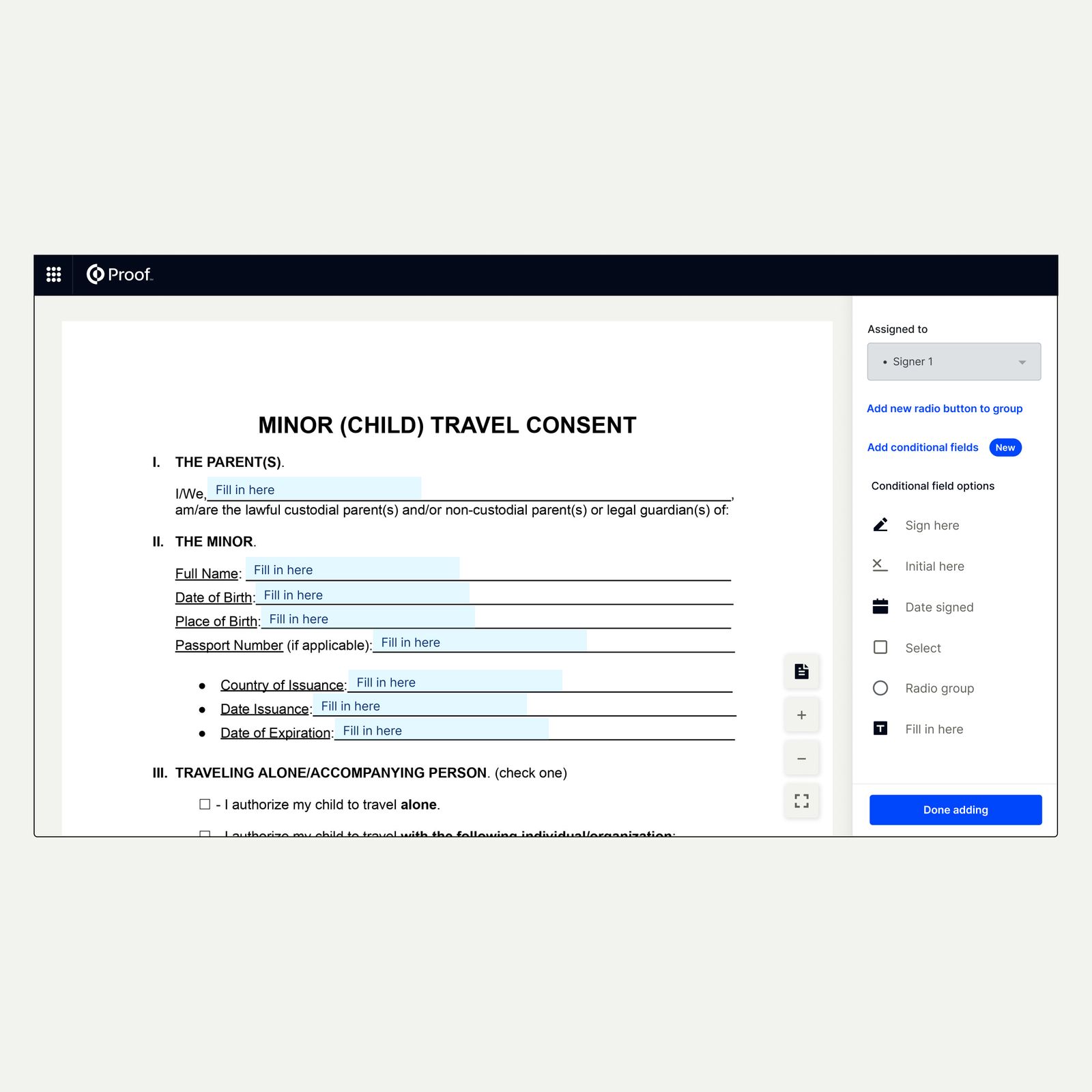 How to Get a Notarized Minor Travel Consent Form | Notarize