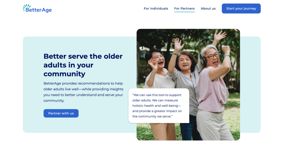 BetterAge: For partners