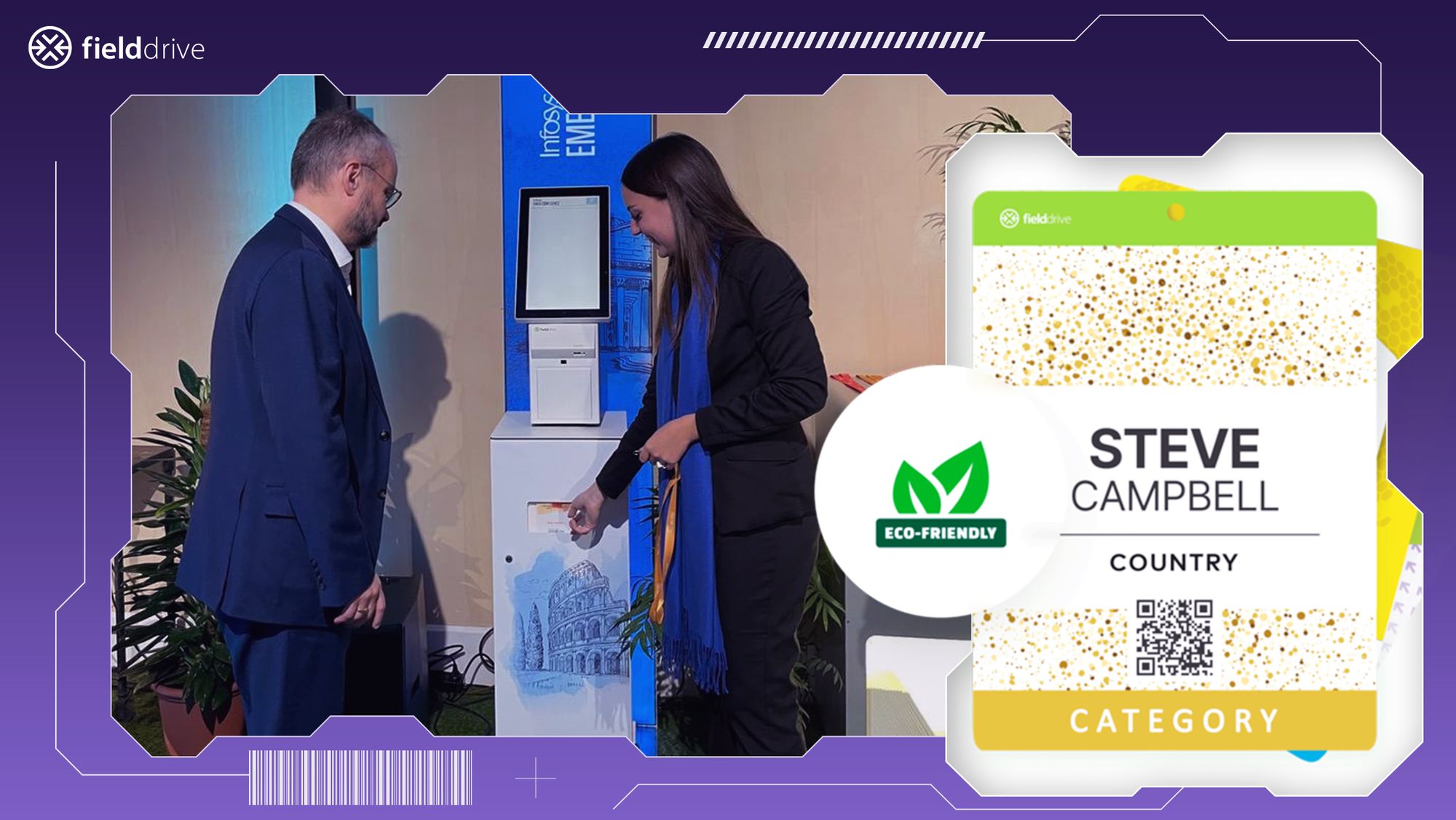 Eco-Friendly Event Badges that Reduce Environmental Impact | fielddrive