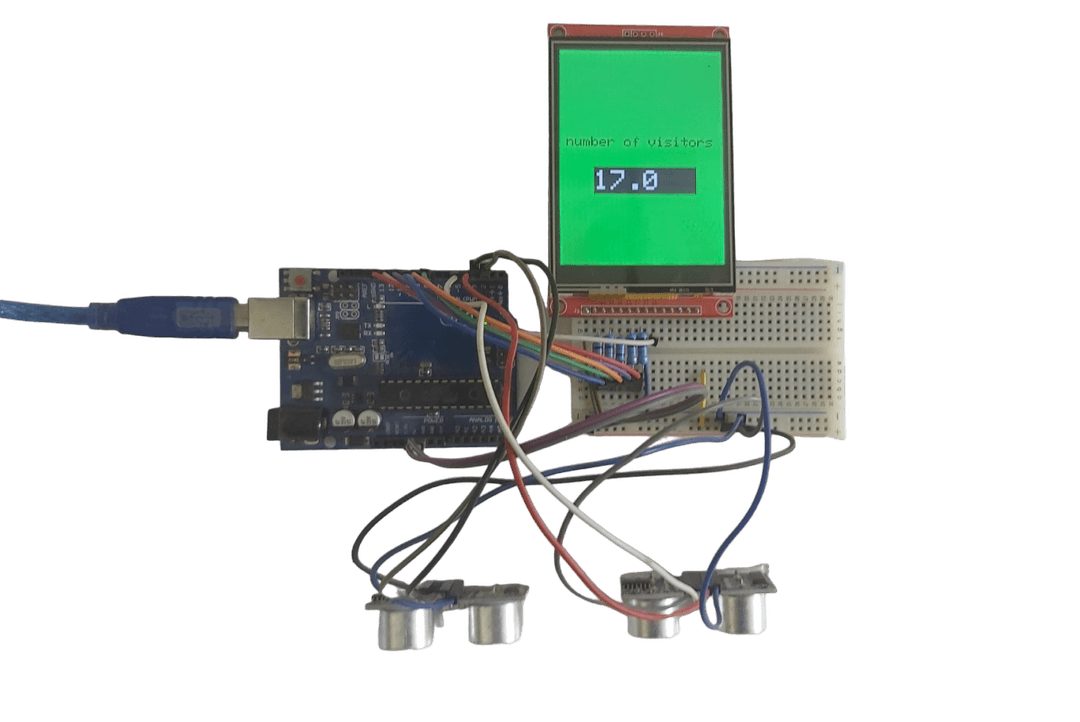 Voltaat Learn - Make a Bi-Directional Visitor Counter with Arduino