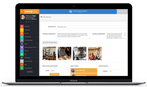 Teaching Evidence | Earwig Academic Special Schools & SENCOs Software