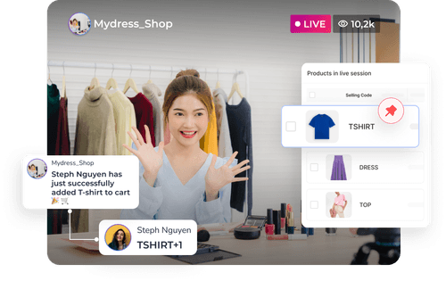 Upmesh - Automate your Live Selling | Comment Selling Software