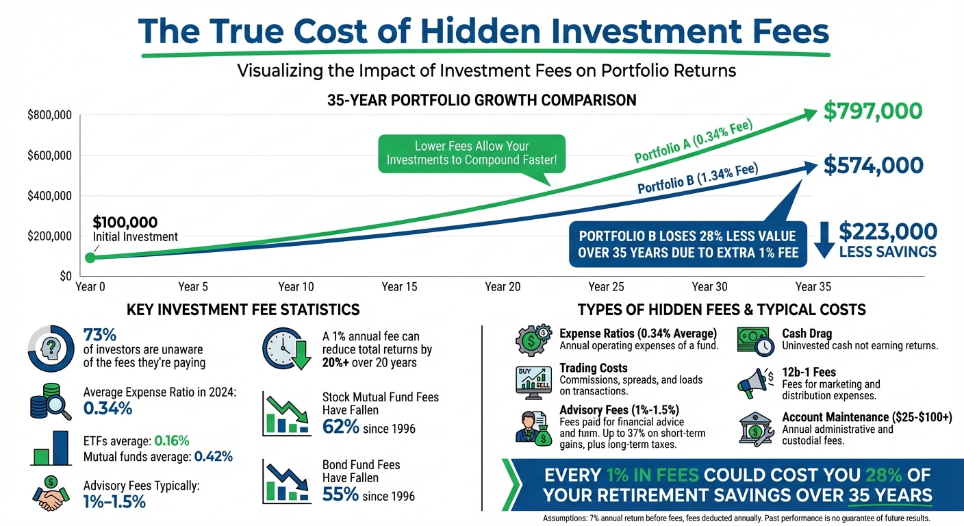 Finding hidden fees in investment portfolios