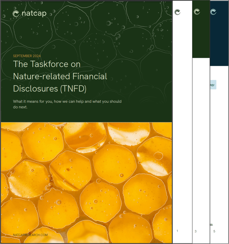 Natcap | The simple way to measure, report and act on nature-risk