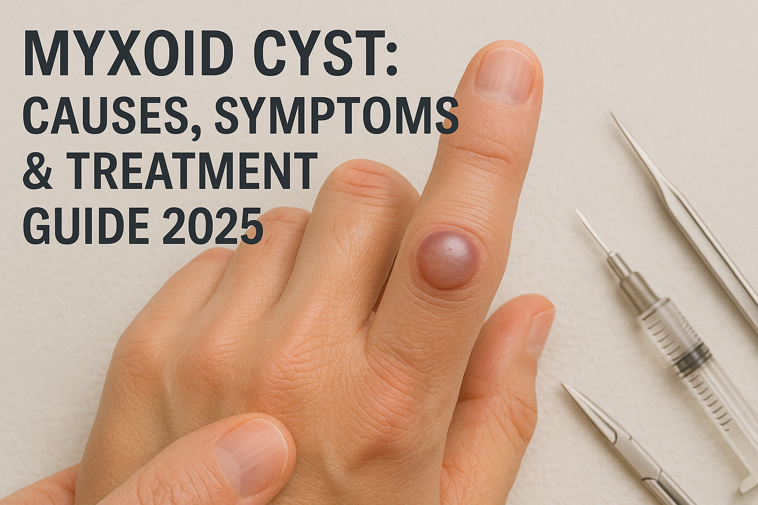 Myxoid Cyst: Causes, Symptoms & Treatment Guide 2025