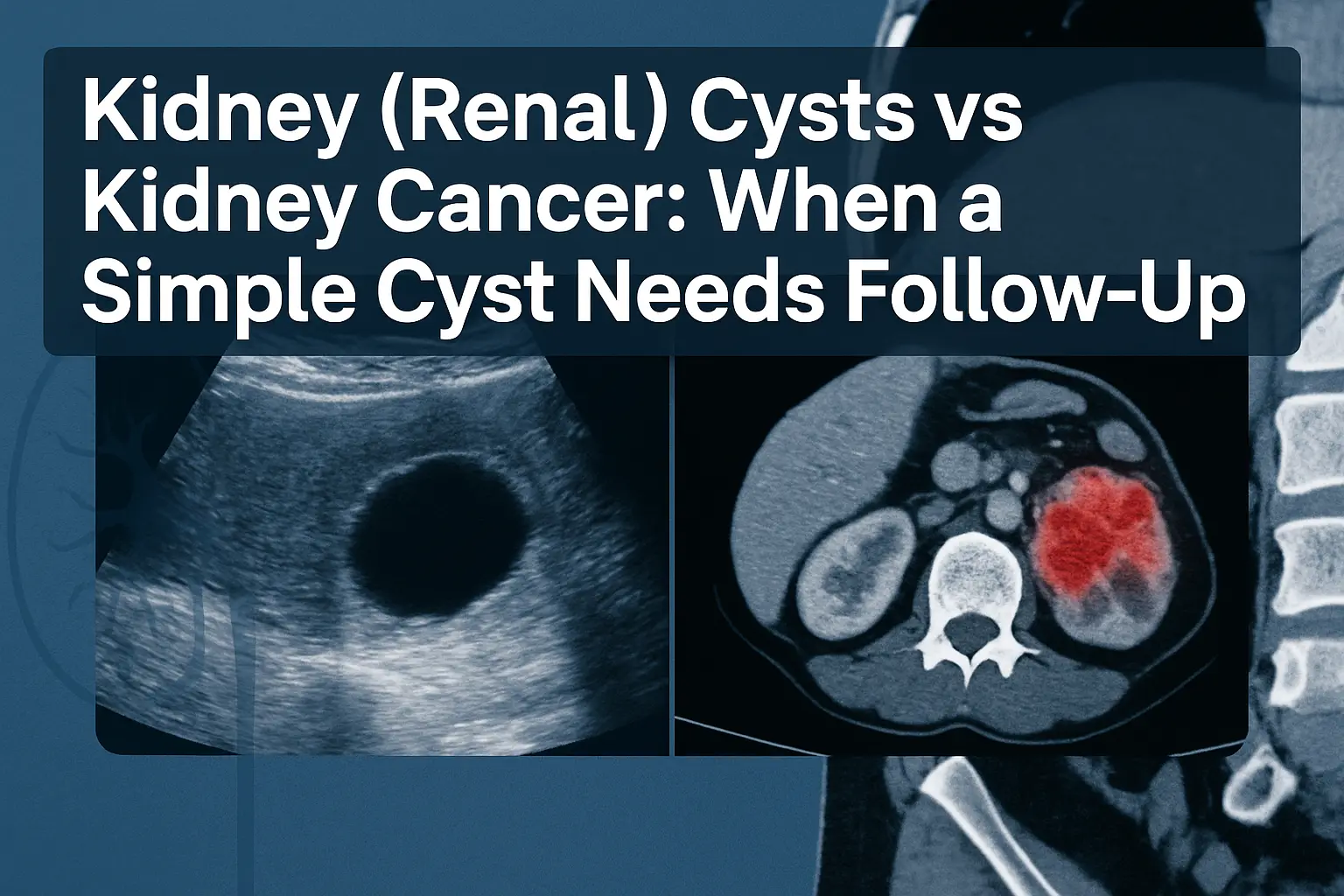 Kidney Cysts vs Cancer: When Simple Cysts Need Follow-Up 2025