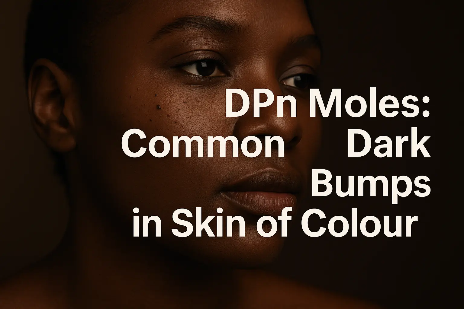 DPn Moles: Common Dark Bumps in Skin of Colour