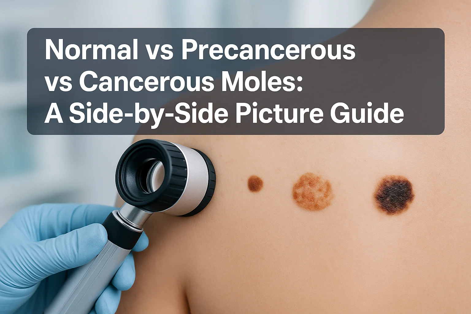 Normal vs Precancerous vs Cancerous Moles Picture Guide 2025