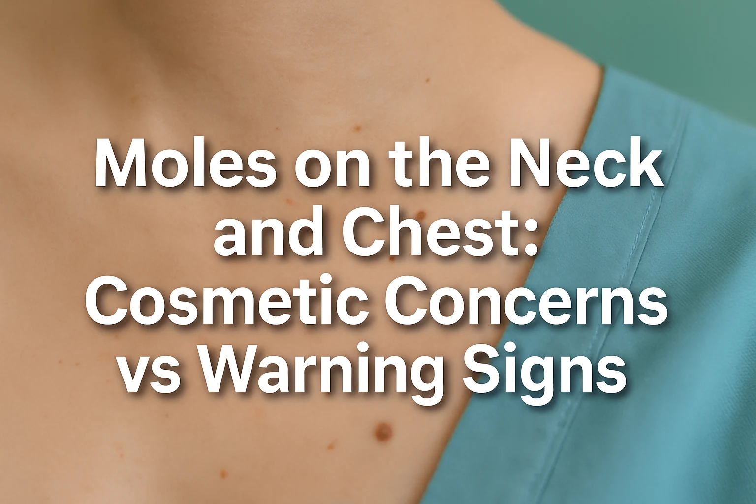 Moles on Neck & Chest: Cosmetic vs. Warning Signs 2025