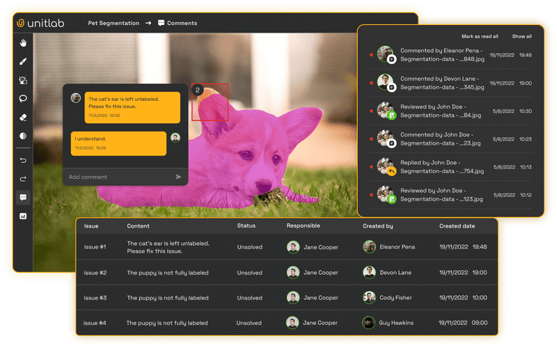 Smart Data Annotation Platform for Computer Vision | Unitlab