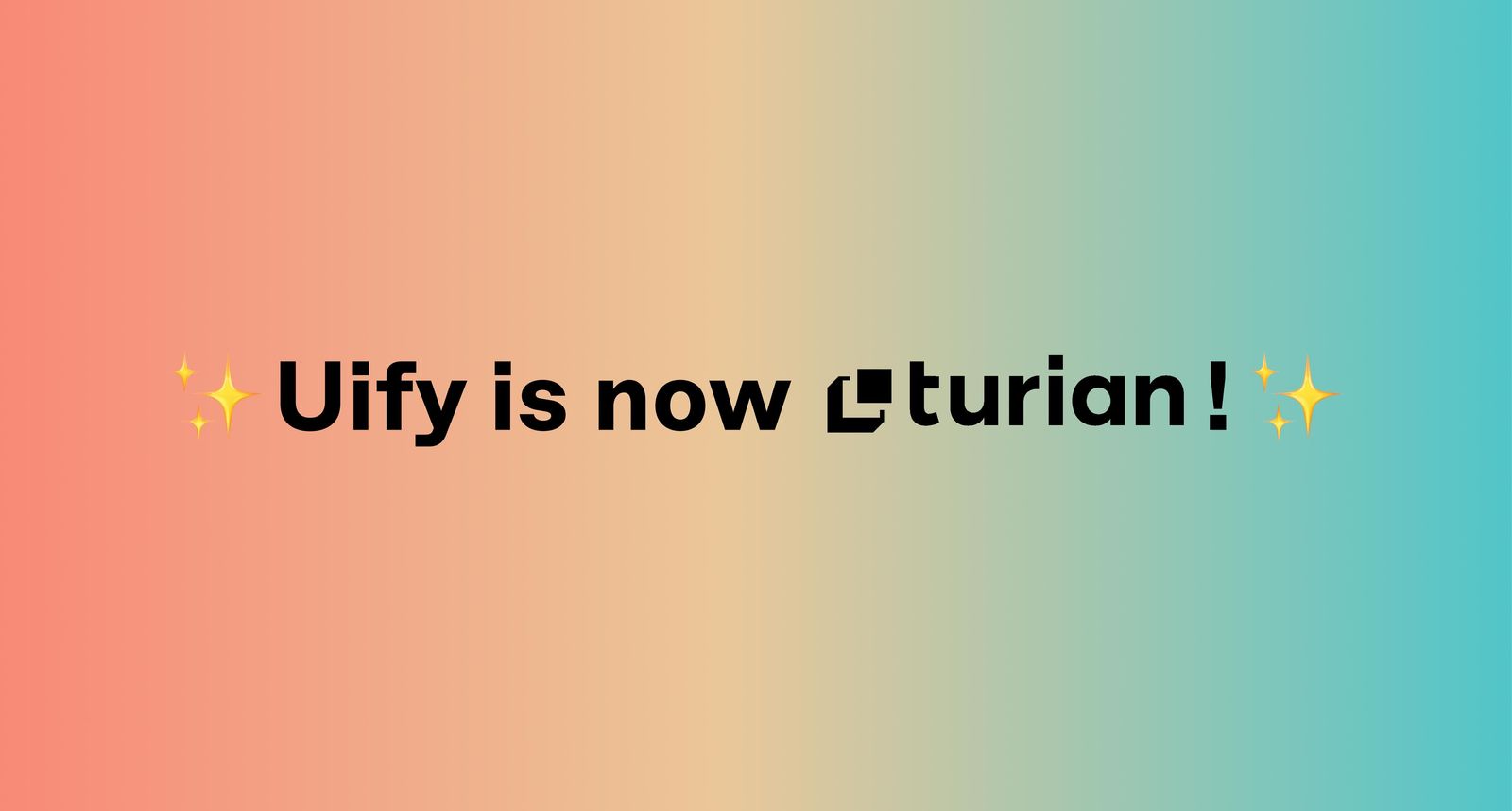 uify is now turian | Turian Blog