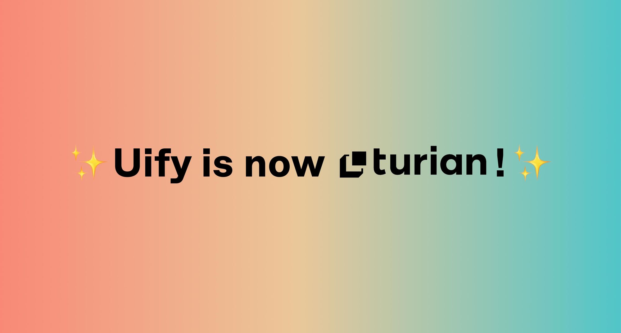 uify is now turian | Turian Blog