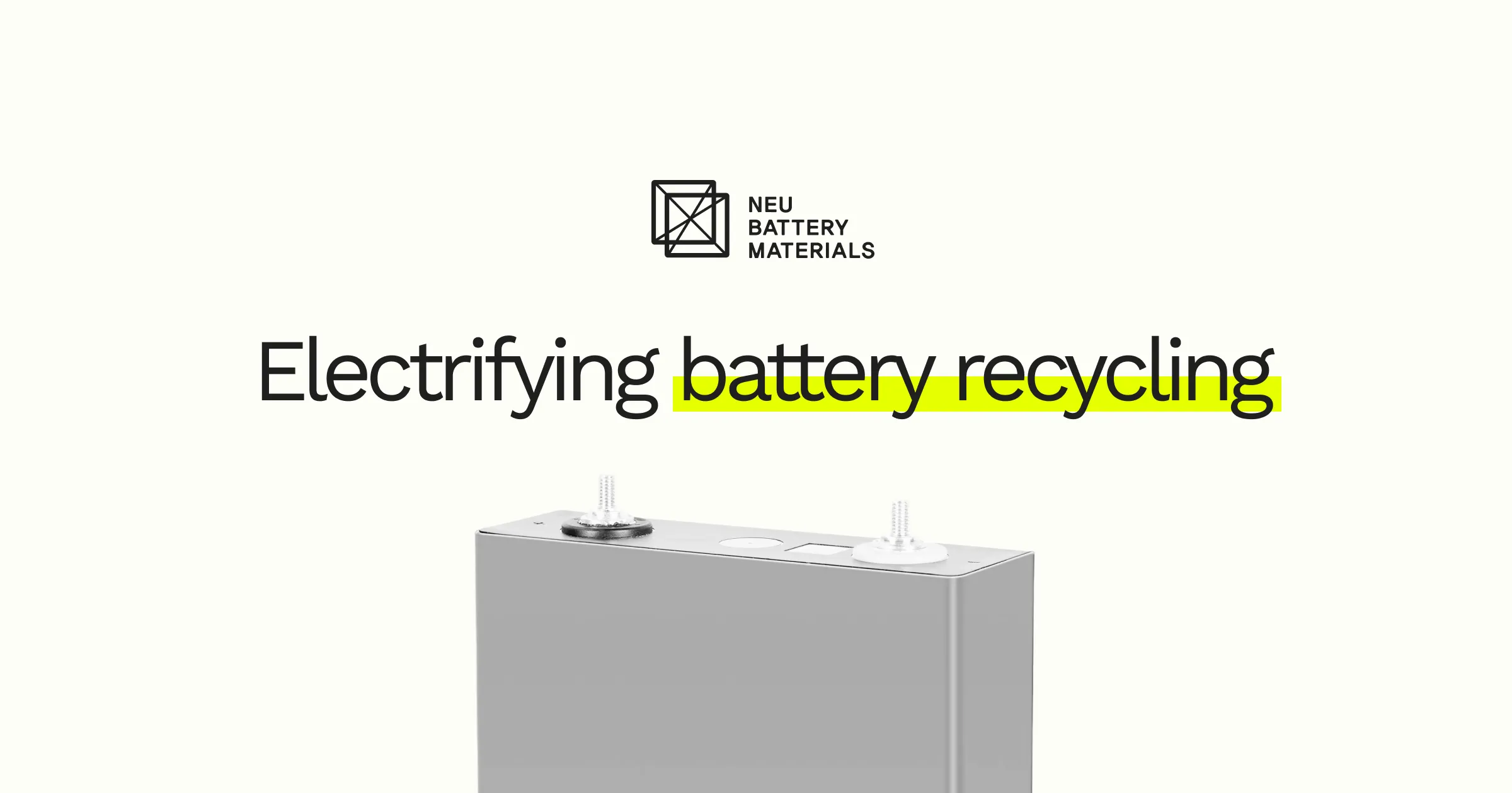 Critical metal recovery from lithium batteries | About NEU Battery ...