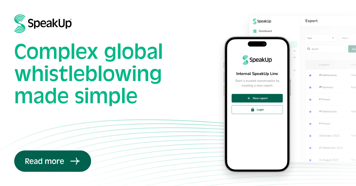 Whistleblowing Software - SpeakUp