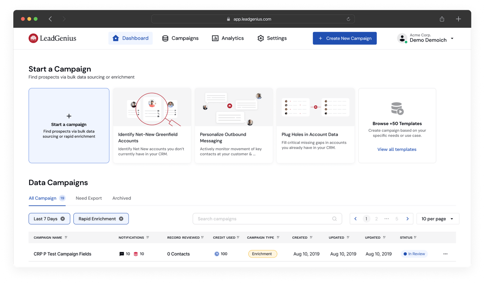 Growth Automation and Bespoke B2B Data at Scale LeadGenius