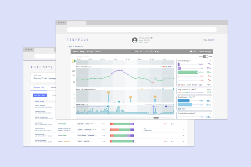 Tidepool+ Onboarding: TIDE Dashboard | Tidepool for Providers