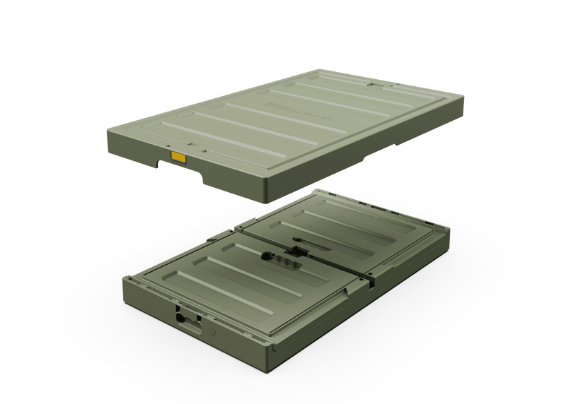Warrior Locker | Folding Crates Done Right