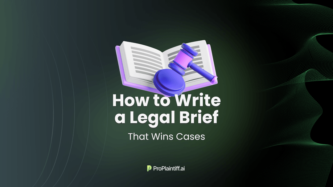 How to Write a Legal Brief That Wins Cases