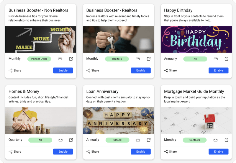 Tabrasa One Mortgage Marketing Platform