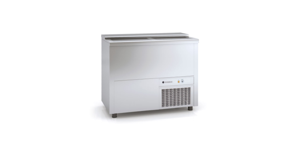 Coreco BE-I Chest Bottle Cooler Stainless Steel Exterior and Interior ...