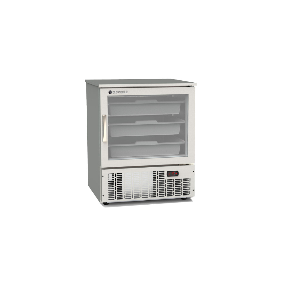 Coreco DPE-140 Countertop Fish Fridge with Glass Door